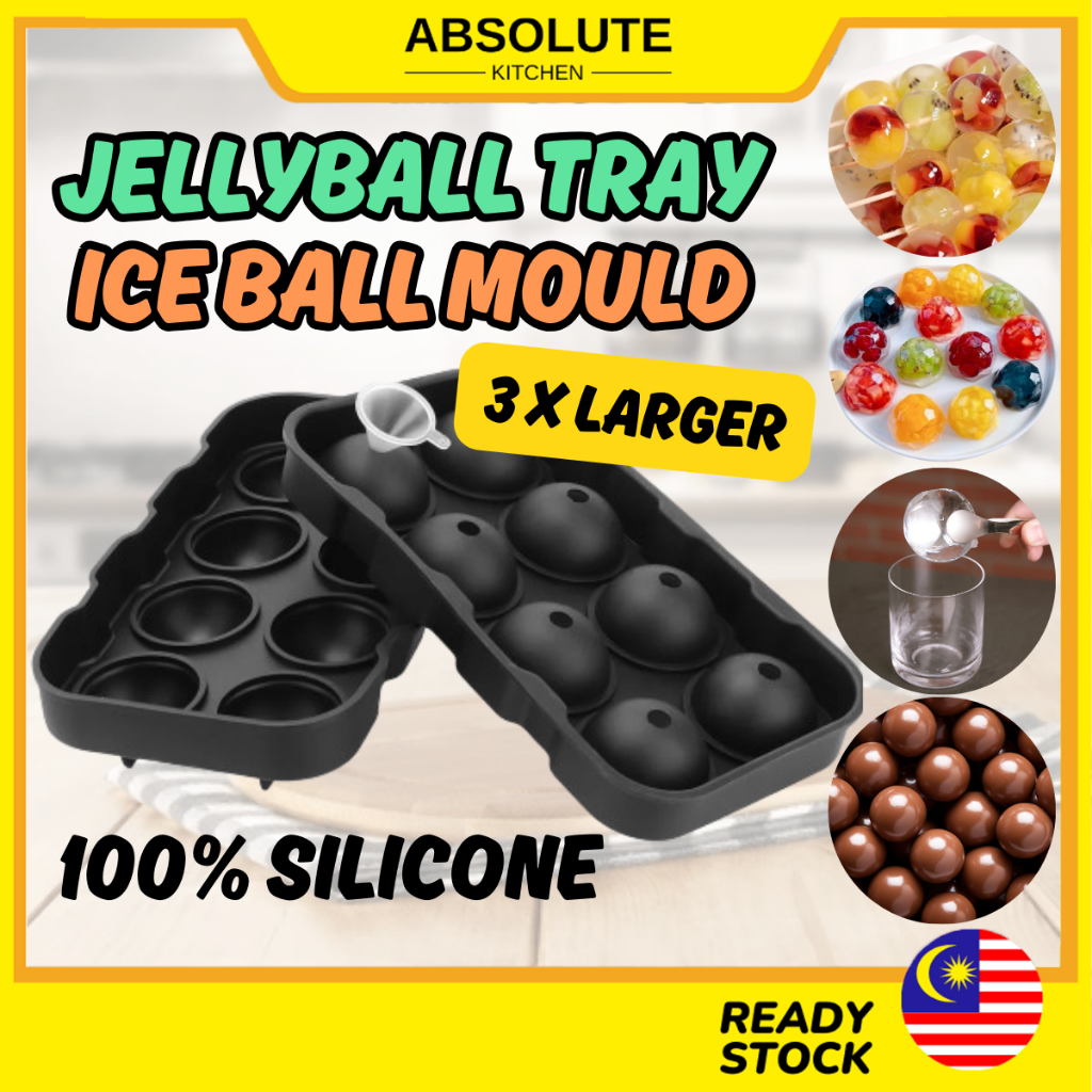 Big Jelly Ball Mould Acuan Jelly Ball Besar Big Ice Ball Maker Jeli ...