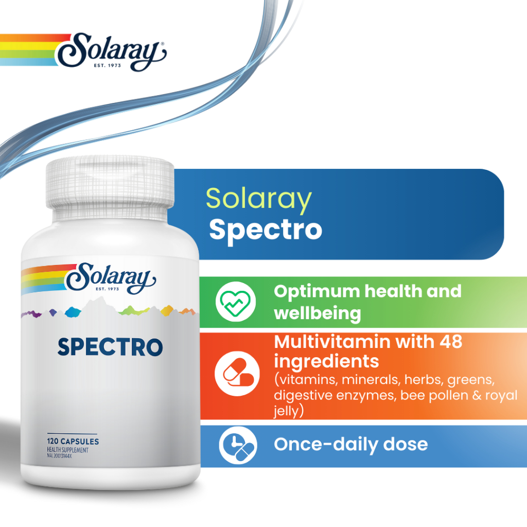 Solaray Spectro Multivitamin with 48 Ingredients | Shopee Malaysia