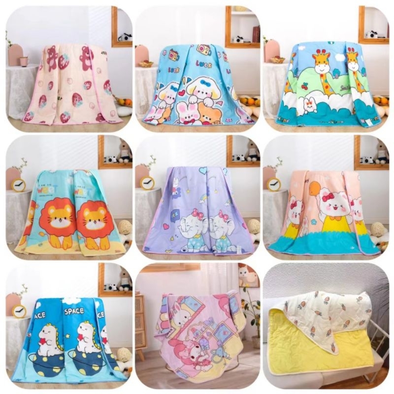 🇲🇾Ready Stock 110*150cm Selimut Baby Blanket Baby Blankets Cotton ...
