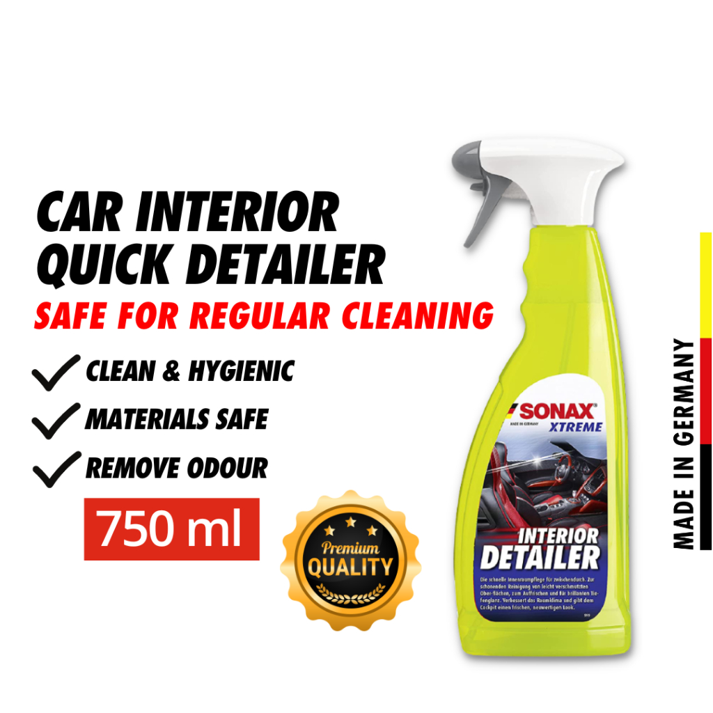 SONAX Car Interior Quick Detailer 750ml Car Interior Cleaner Plastic ...