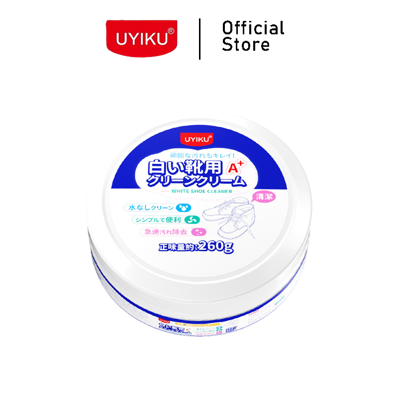 UYIKU White Shoe Cleaning Cream (260g) | Shopee Malaysia