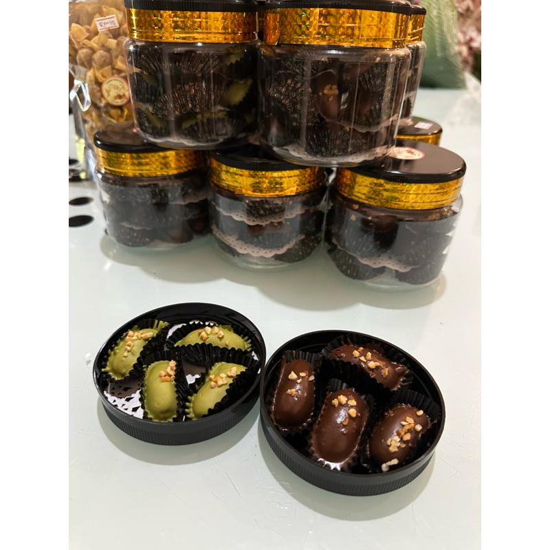 Biskut Raya Almond London Chocolate & Matcha Homemade | Shopee Malaysia