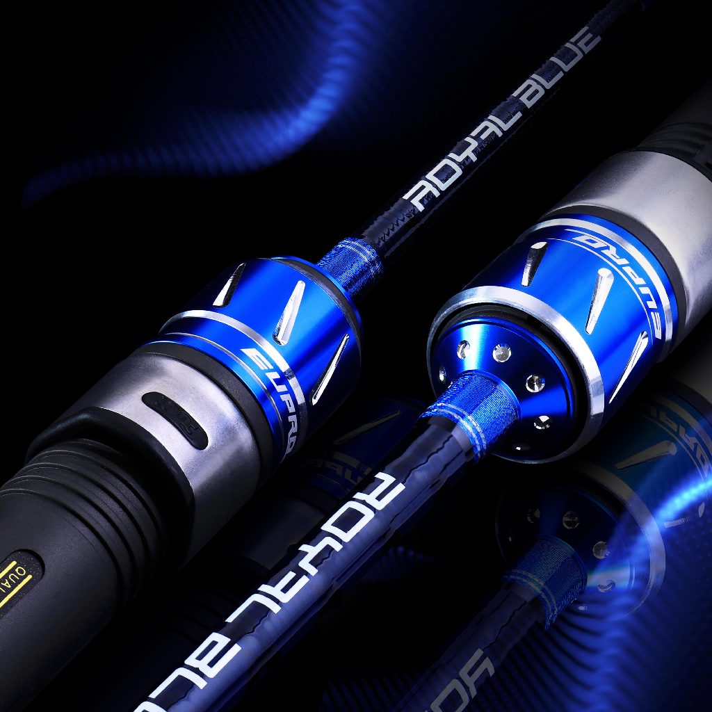 Eupro Royal Blue Fuji Guide (Casting/Spinning Rod 1 Piece Jigging ...