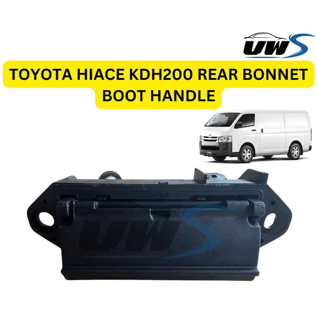 TOYOTA HIACE KDH200 REAR BONNET BOOT HANDLE | Shopee Malaysia