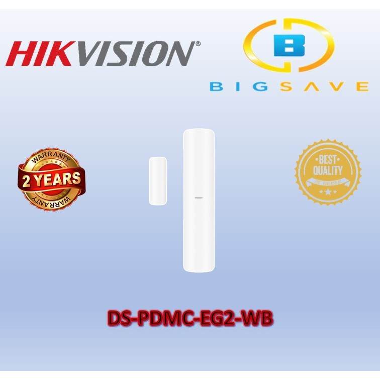 HIKVISION DS-PDMC-EG2-WB WIRELESS MAGNET DETECTOR | Shopee Malaysia