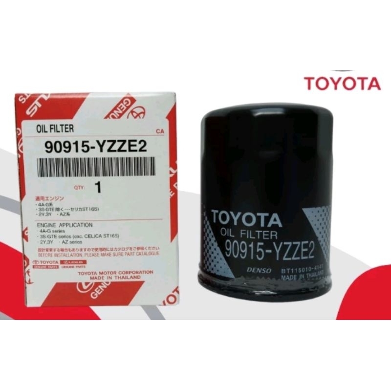 TOYOTA OIL FILTER 90915-YZZE2 ESTIMA ACR50 ANH20 ACV30 ACV40 | Shopee ...