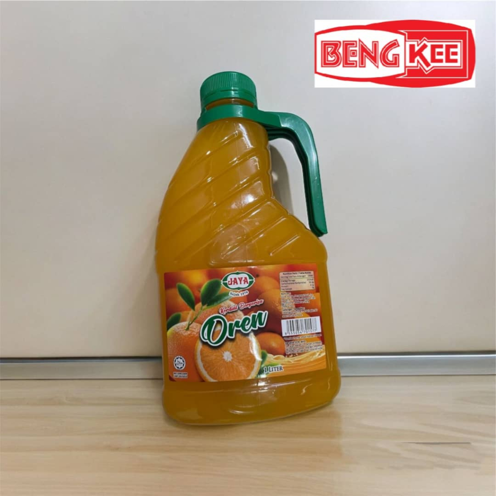 BENG KEE JAYA KORDIAL BERPERISA OREN 1 LITER | Shopee Malaysia