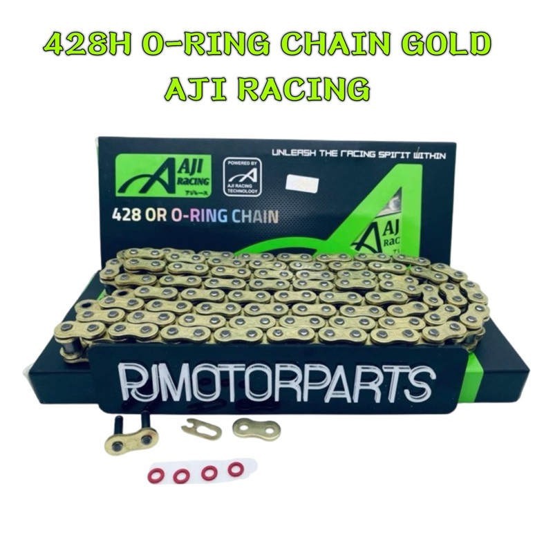 428H O-RING CHAIN ORING GOLD 428 SPROCKET RANTAI SPOKET SPOCKET ...