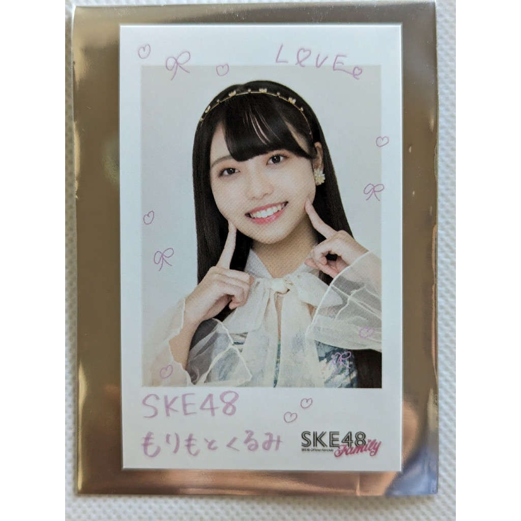 SKE48 - Kurumi Morimoto "Ai no Hologram" Instax style trading card | Shopee Malaysia