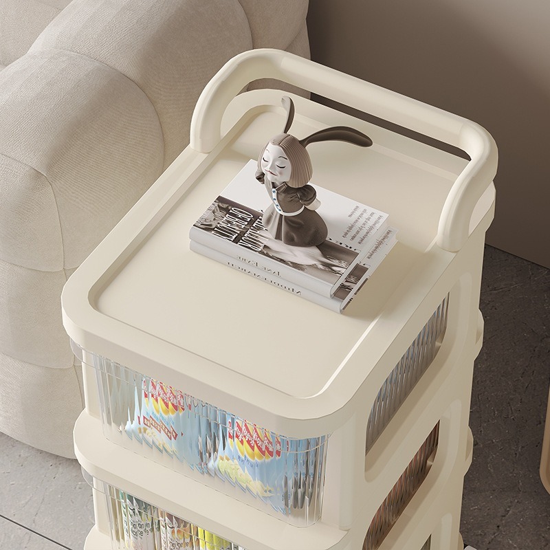 Muji Trolley Rack Drawer Cabinet Stroller Baby Storage Rack Cabinet ...