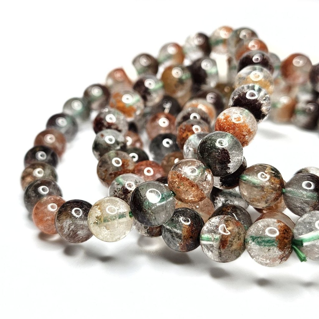 Natural Crystal High Quality Four Season Phantom Quartz Bracelet Solar ...