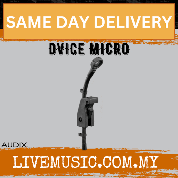 Audix DVICEMICRO Tension Goose-Neck Clip (DVICE MICRO/DVICE-MICRO ...