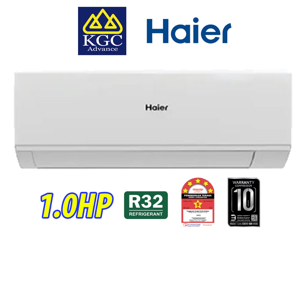 Haier 1.0HP R32 Inverter Series Air Conditioner HSU-10VRA22 | Shopee ...