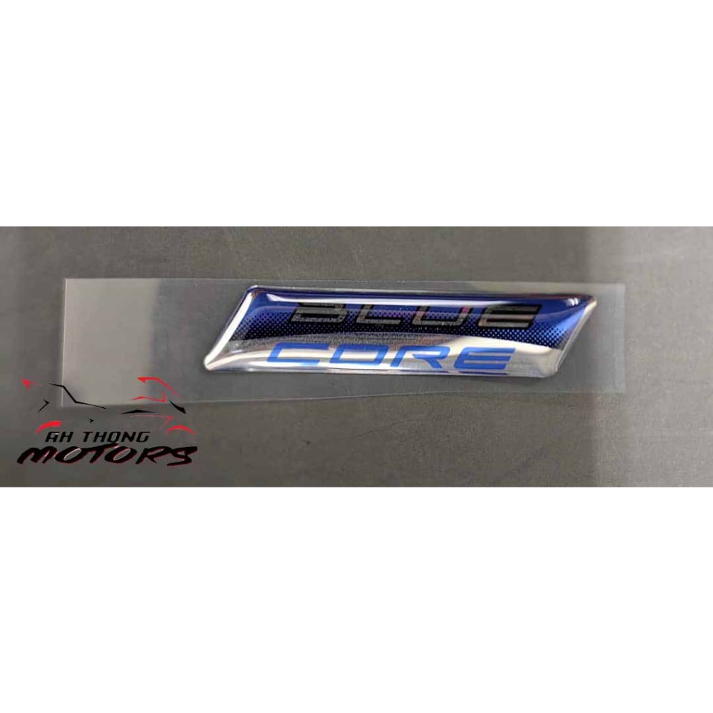 NVX155/ EGO GEAR/ EGO AVANTIZ/ EGO SOLARIZ Emblem (BLUE CORE) 100% Original Yamaha (Not Copy ...