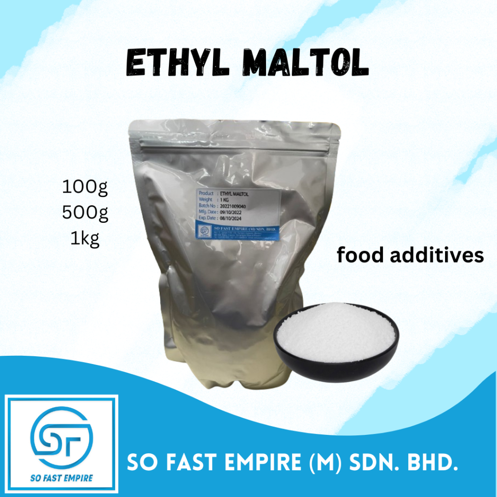 Ethyl Maltol (food grade, food additives) 100g/500g/1kg | Shopee Malaysia