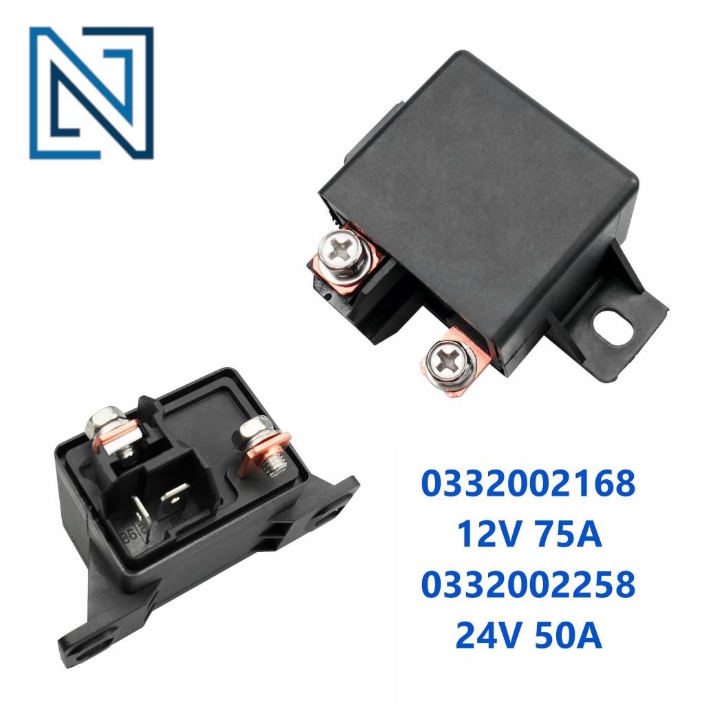 0332002156 / 0332002258 Normal Open Power Relay - 12V 75A / 24V 50A ...