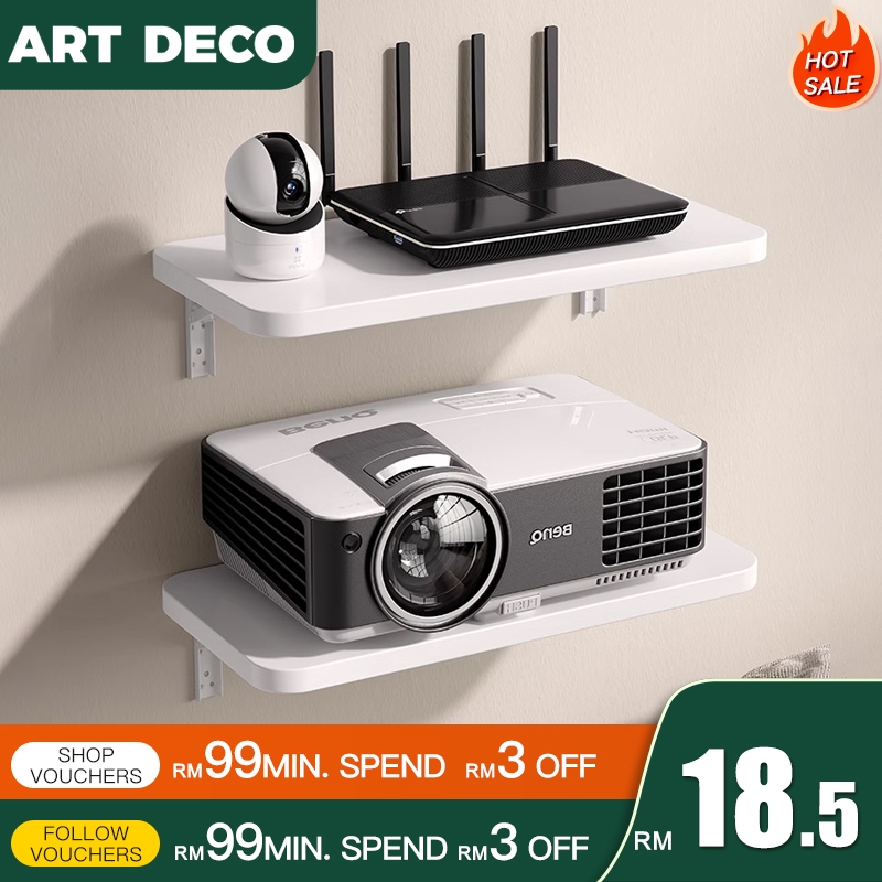 TV Rack Wifi Rack Wifi Router Shelf Floating TV Box Top Shelf DVD ...