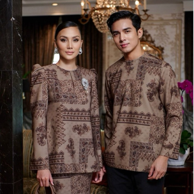 BAJU RAYA RIZMAN RUZAINI 2024 MOTIF PAISLEY | Shopee Malaysia
