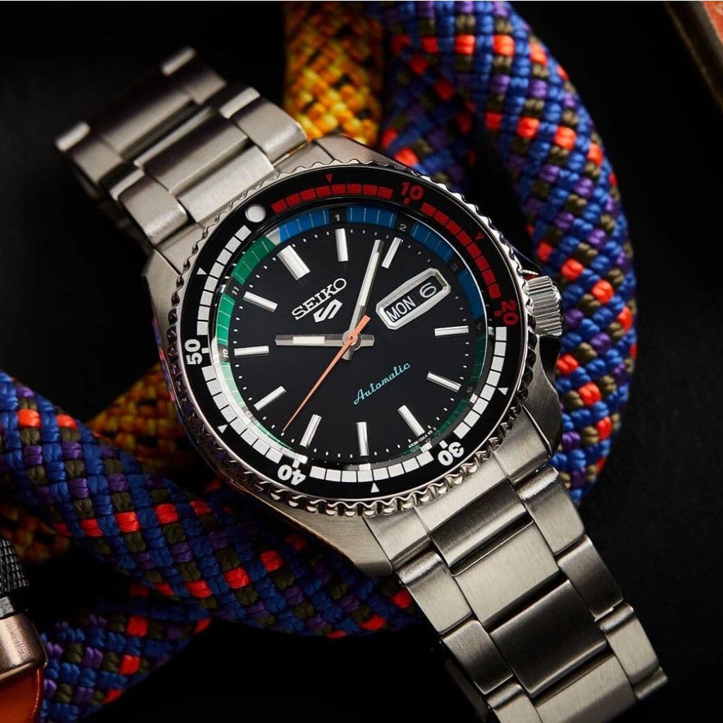 SEIKO 5 - SRPK13K1 Sports "New Regatta Timer" Men's watch | Shopee Malaysia