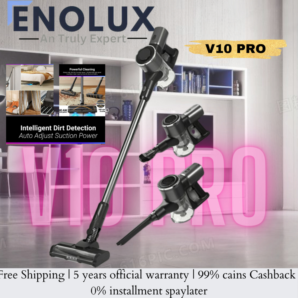 Crazy Promo New Enolux V10 PRO Vacuum Cordless Vacuum Cleaner FREE dust ...