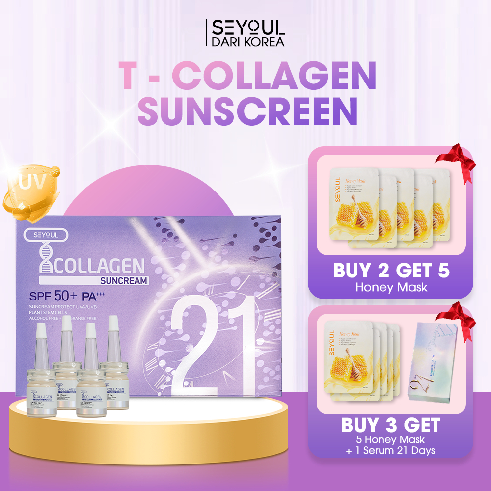 SEYOUL T- Collagen Sunscreen Serum 3IN1, Sunblock Multi Protection ...