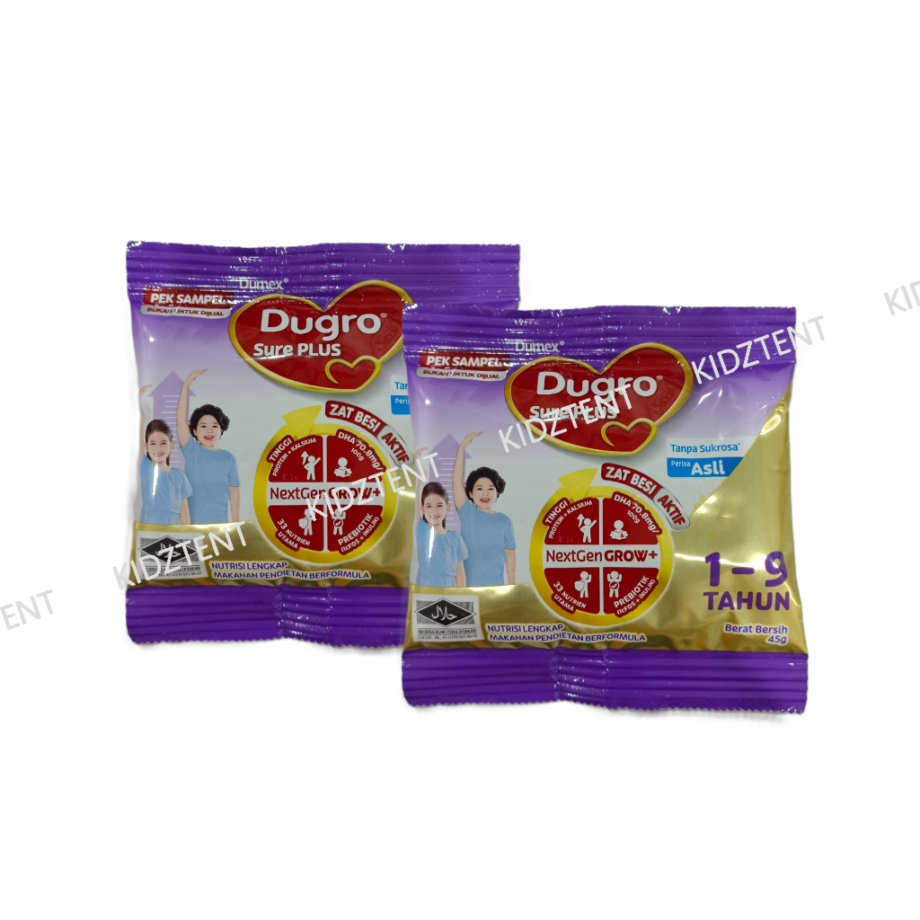 Dugro Complete Asli 45g (1-9y)/ 300g (1-6y) / Dugro Sure PLUS Asli 45g (1-9y) | Shopee Malaysia