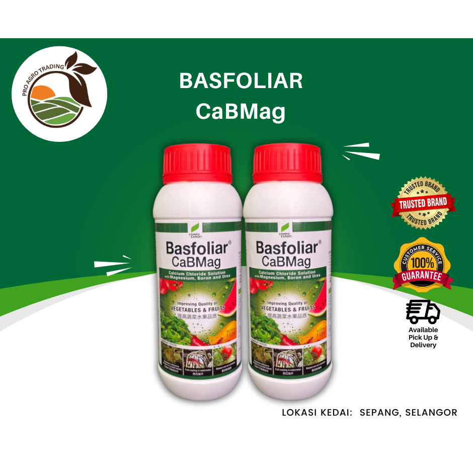 Behn Meyer BASFOLIAR CabMaG (1L) - Foliar Nutrisi Bunga dan Buah, Boron ...