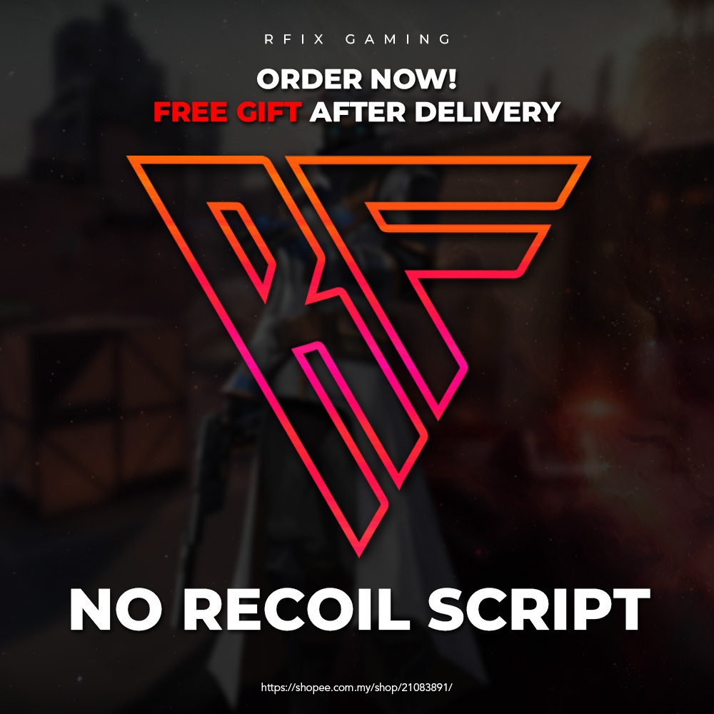 🔥 No Recoil | Valorant | CS2 | Warzone | R6S | PUBG | FPS | Shopee Malaysia