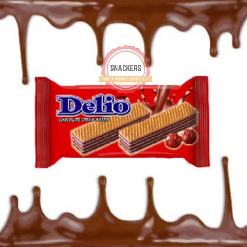 🔥Ready Stock🔥24Pcs Delio Cream Wafer Wafer Berkrin Milk / Chocolate ...