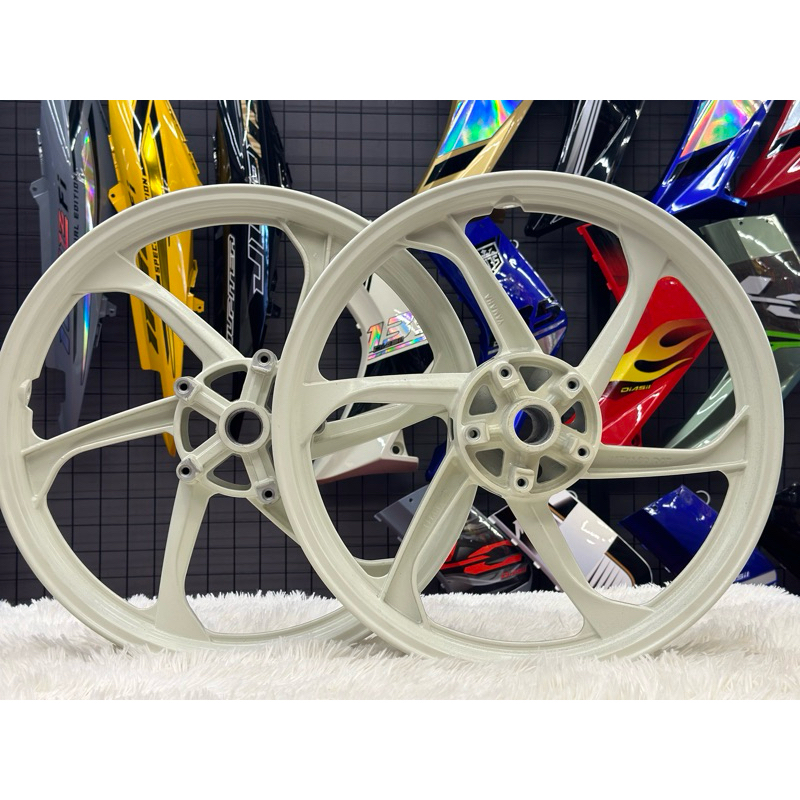 SPORT RIM 6 BATANG PUTIH PNP ENKEI 1.6/1.6 YAMAHA Y15/Y16 | Shopee Malaysia