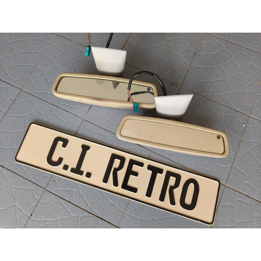 W210 W208 REAR BACK VIEW MIRROR CERMIN PANDANG BELAKANG MERCEDES BENZ ...
