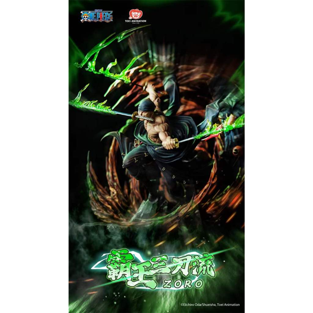 Shanghai Toei Animation - Roronoa Zoro One Piece Resin Statue GK Anime ...