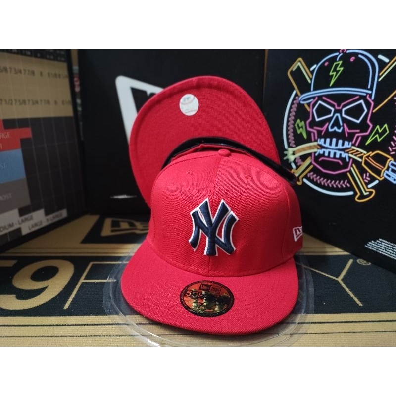 Ready Stock Fitted cap Full Cap NY Yankees Fred Durst | Shopee Malaysia