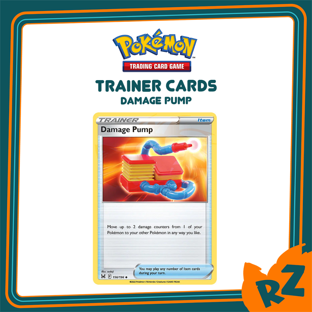 [Original] Pokemon TCG Card Damage Pump Item Trainer Singles (Lost ...