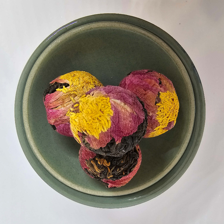 Healthy Flower Red Dragon Ball Flower Tea 龍珠茶 花茶 美容養顏 Teh Bunga Bola ...