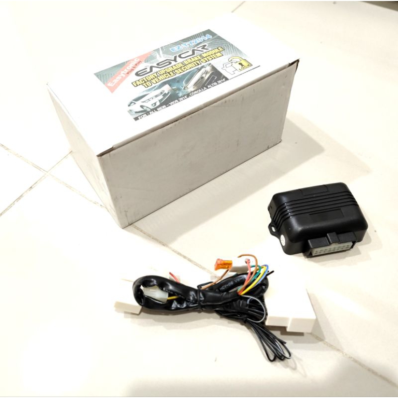 Toyota Vios 2014, Corolla Altis 2014 Easycar upgrade brake module to vehicle security system EZ ...