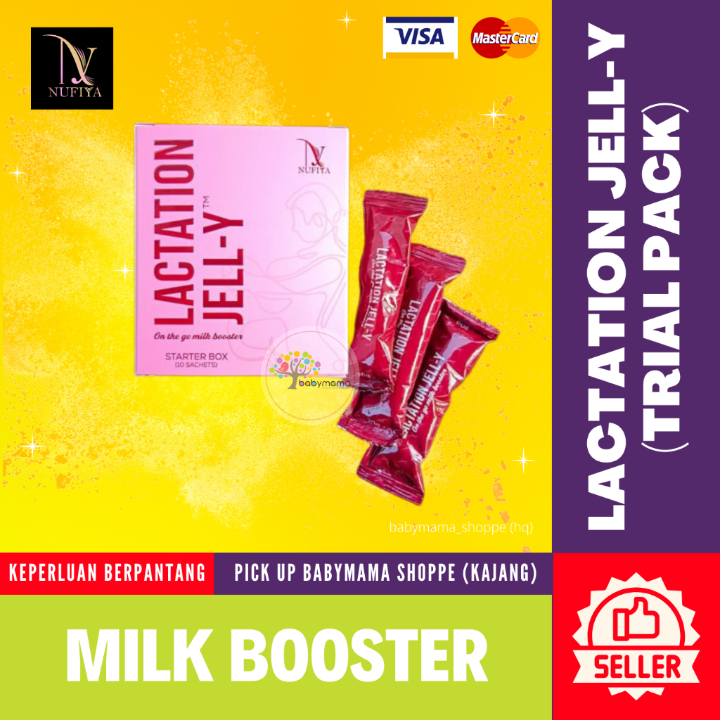 NUFIYA | MILK BOOSTER | LACTATION JELL-Y TRIAL PACK | KEPERLUAN ...