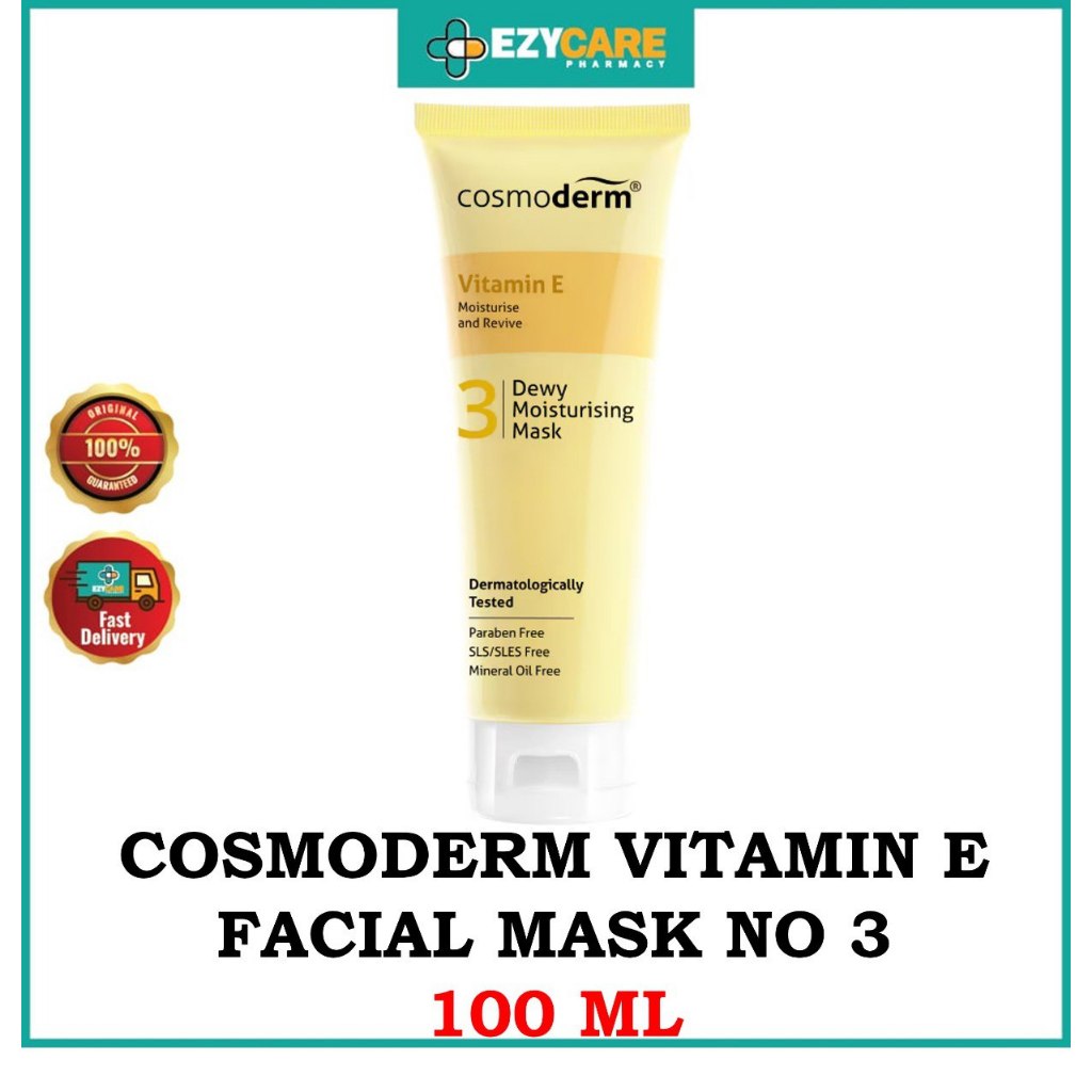 COSMODERM VITAMIN E DEWY MOISTURISING MASK 100ML | Shopee Malaysia
