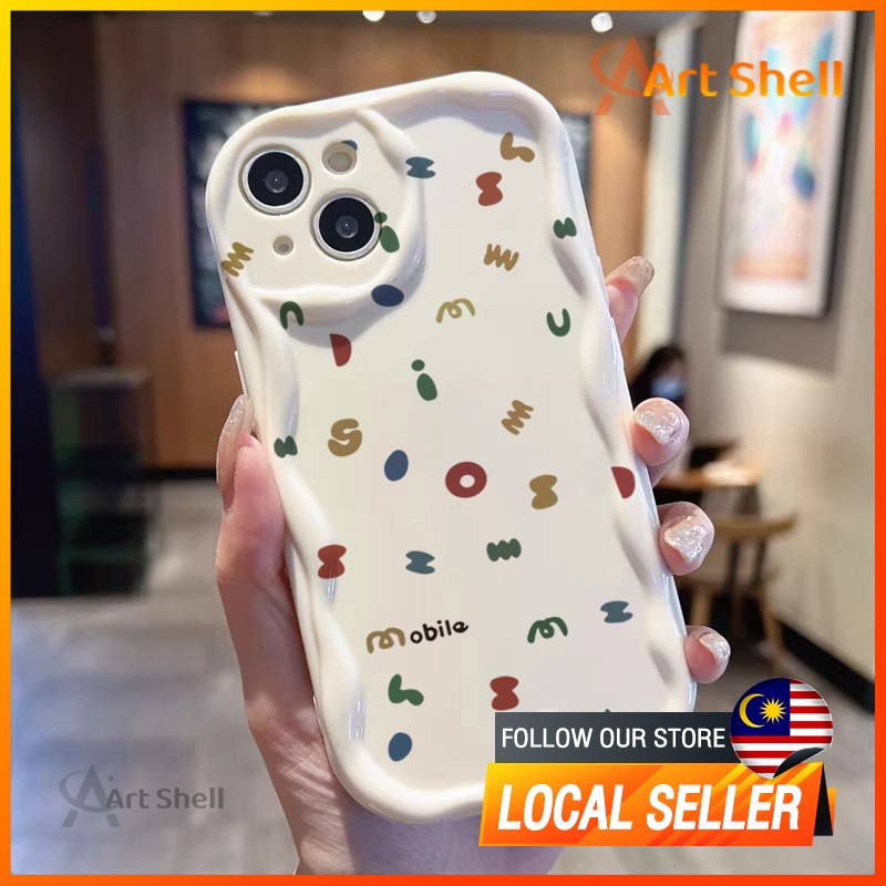 Colorful English letters Compatible for IPhone 15 Plus 11 14 13 12 15 ...