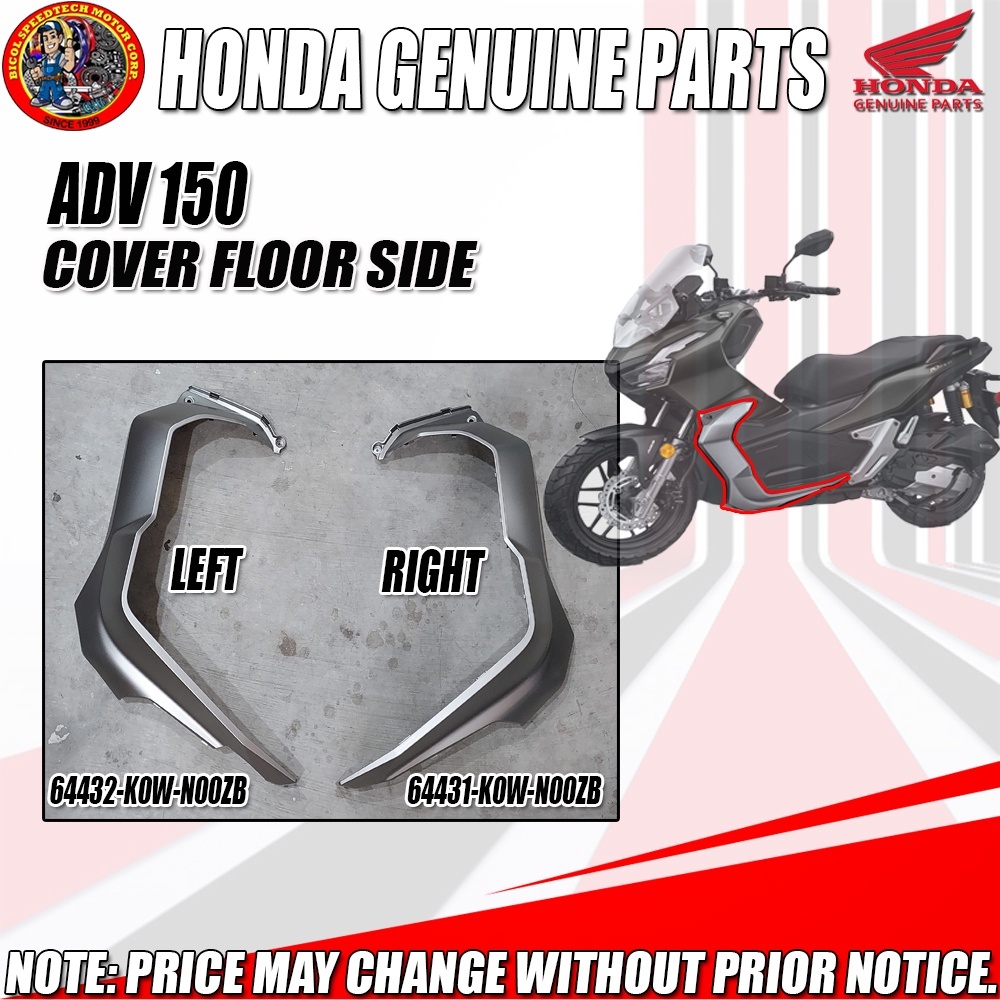 HONDA ADV150 UNDER SIDE COVER 100% ORIGINAL // 64431-K0W-N00 / 64321 ...