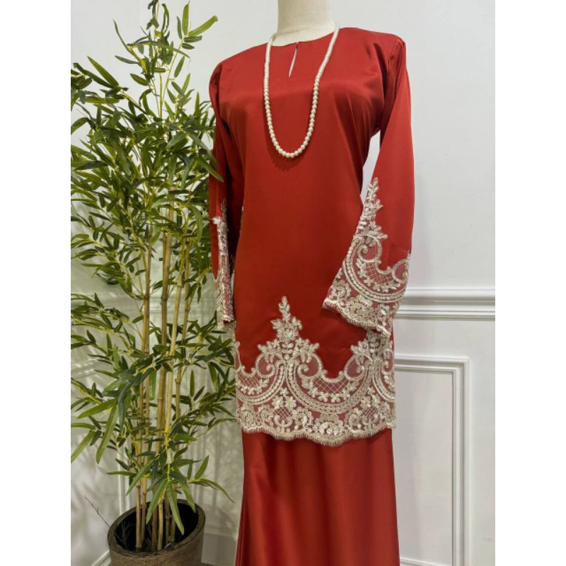 BRICK OREN BATA READY STOCK KURUNG MODEN BAJU KURUNG MODEN BAJU RAYA ...