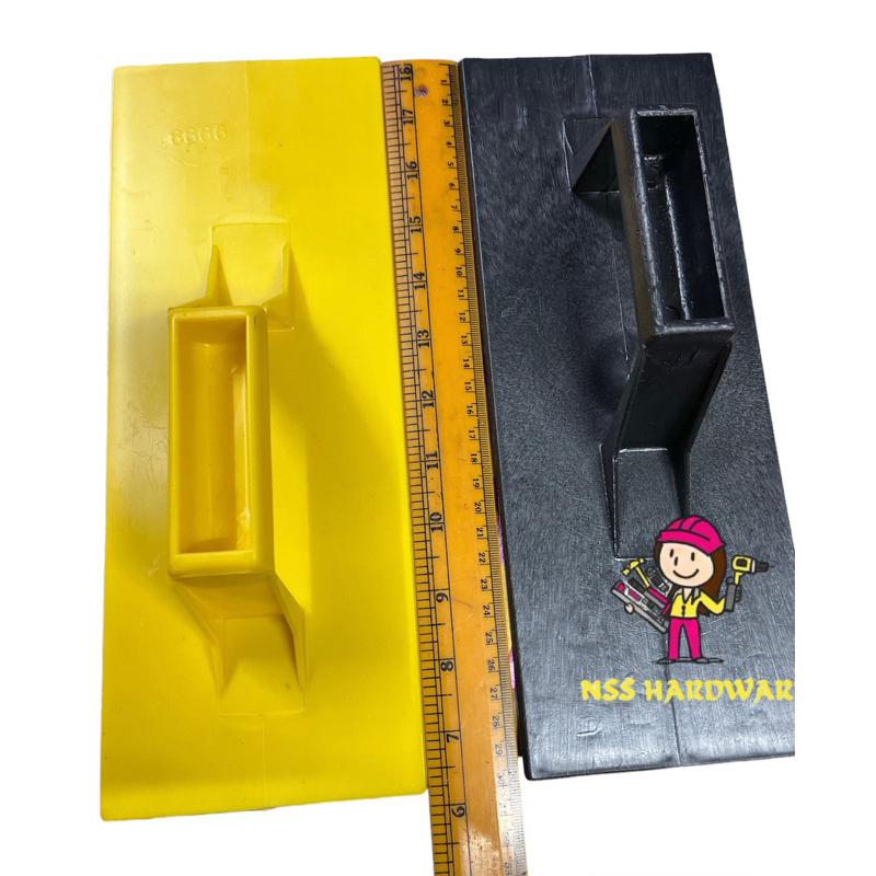 PVC Cement Plastering Trowel Sudu Plastik Simen 4segi licin atau ...