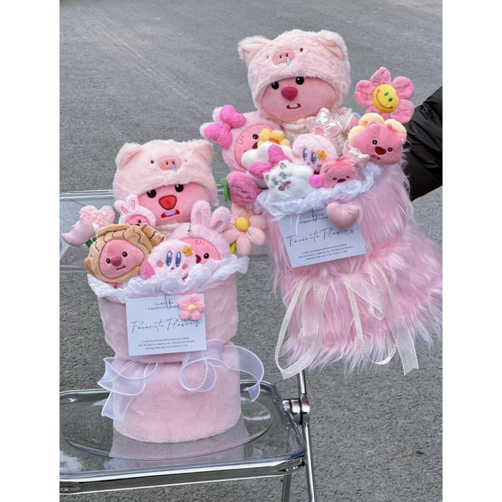 [PRE-ORDER] Loopy flower bouquet 露比小海狸花束 | Shopee Malaysia