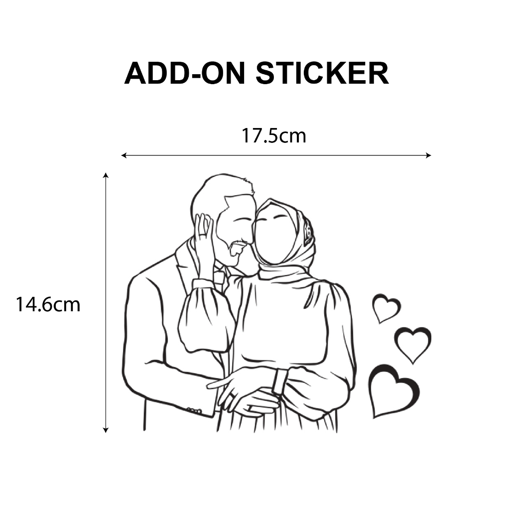 CUSTOM STIKER CERMIN PANJANG KAHWIN TUNANG STIKER CERMIN MIRROR SIGNAGE ...