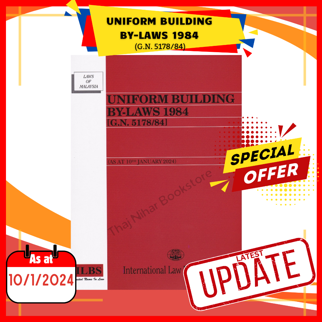 Uniform Building By-Laws 1984 [G.N. 5178/84] 10th January 2024- ILBS ...