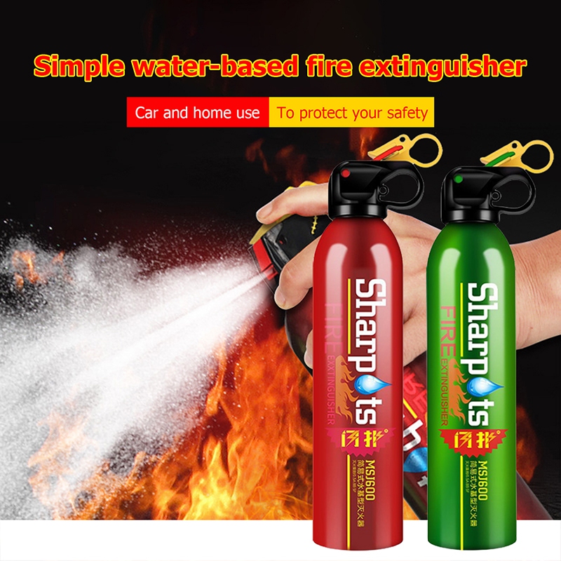 Car fire extinguisher 550ml portable small water-based car fire ...