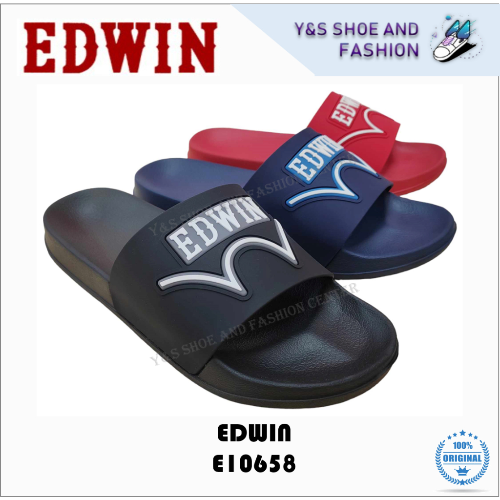 ORIGINAL EDWIN MEN’S SIGNATURE COMFORT DAILY SANDAL | SLIPPER EDWIN ...