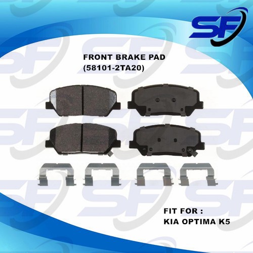 KIA OPTIMA K5 FRONT DISC PAD 58101-2TA20 | Shopee Malaysia