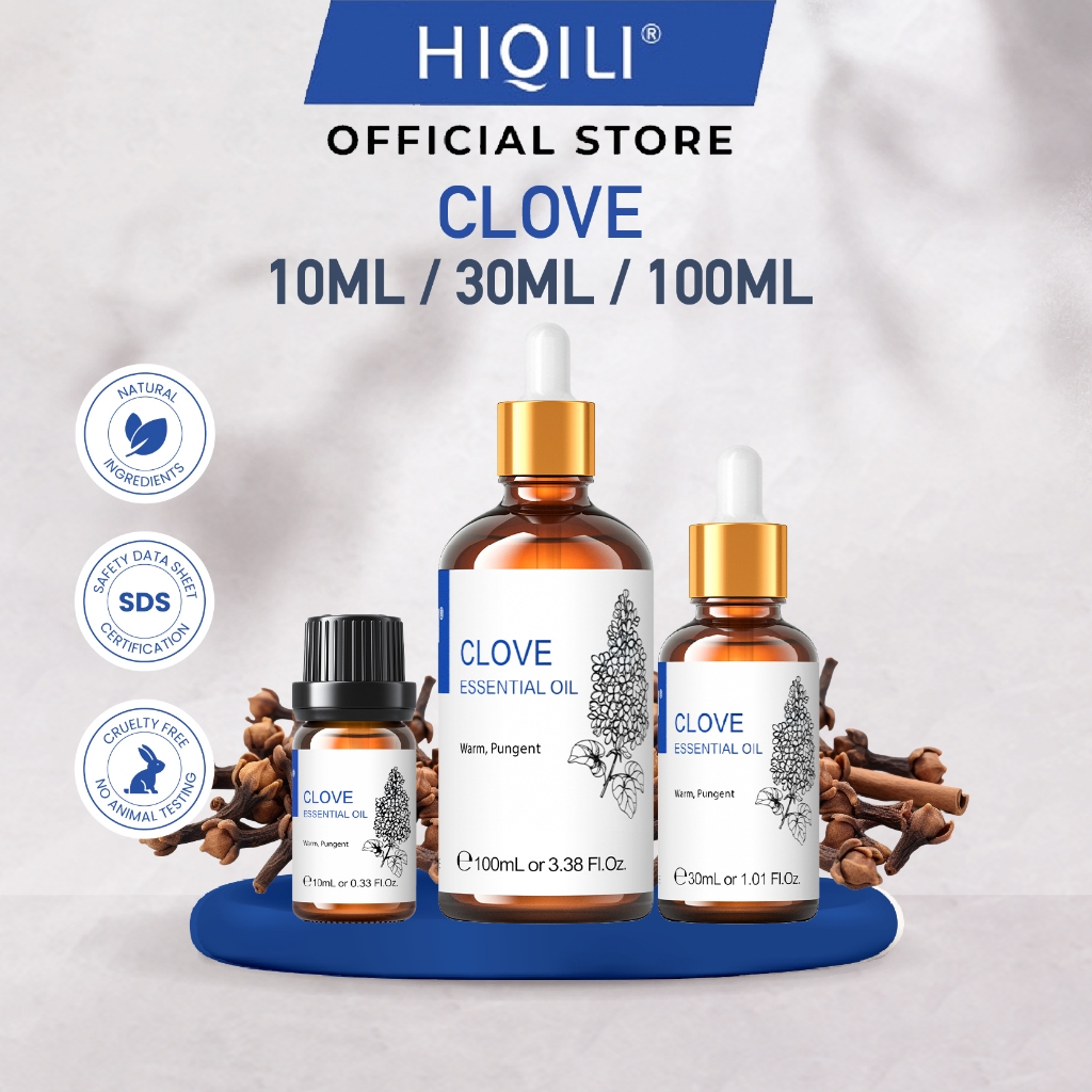 HiQiLi 10ML Clove Essential Oil Natural Plant DIffuser Humidifier ...