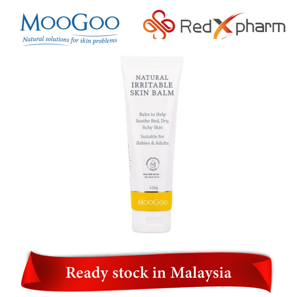 Moogoo Sensitive Skin Balm 120g (Ready Stock Expiry 03/2027) | Shopee ...